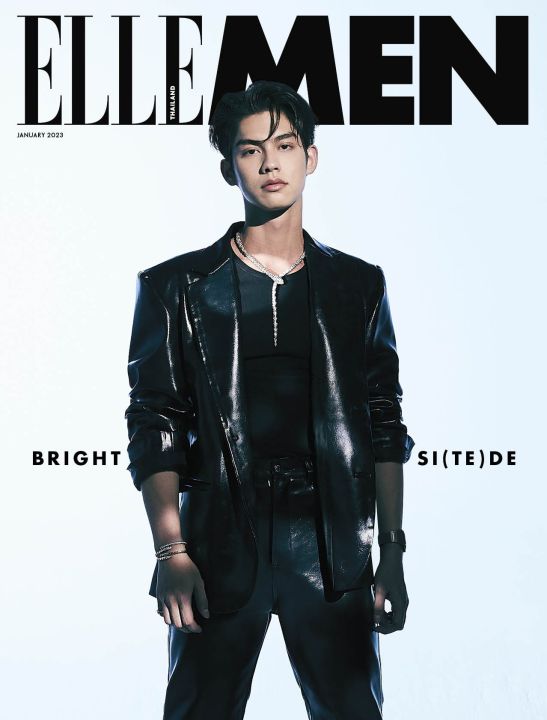 Bright ELLE Men Magazine 2023 นิตยสารปกไบร์ท หล่อละลายมาก | Lazada.co.th
