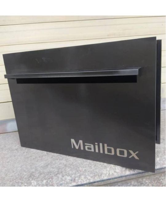 Embedded Outdoor Wall Mailbox Villa Entrance Mailbox Milk Delivery Box ...