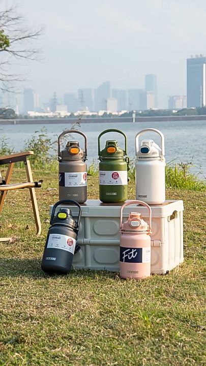 Dodge 1L/1.3L/1.6L Dual Head 316SS Stainless Steel Vacuum Flask Thermos ...