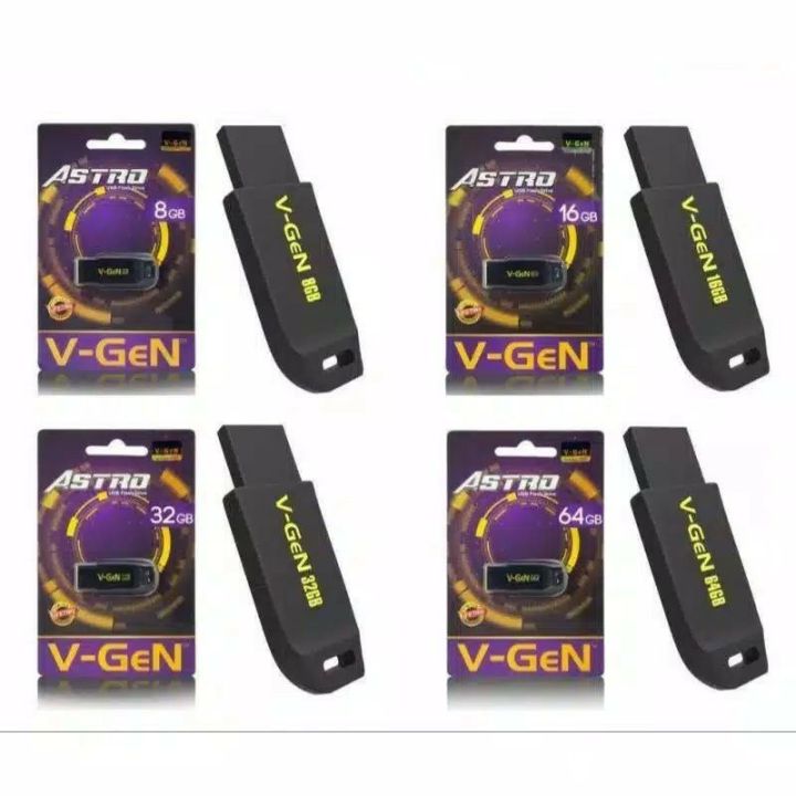 Flashdisk Vgen Astro 8GB 16GB 32GB Usb Flashdisk V-gen Original Resmi ...