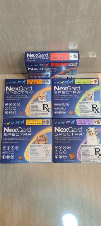 Nexgard Spectra 1 Box (3 Tablets) | Lazada PH