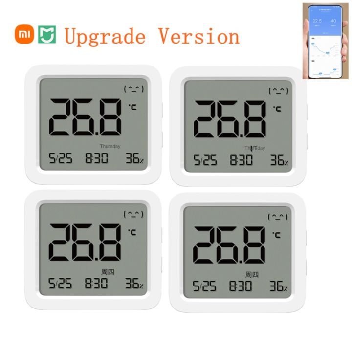 Xiaomi Mijia Bluetooth Thermometer 3 Multi-function Smart Electric Digital Hygrometer ...