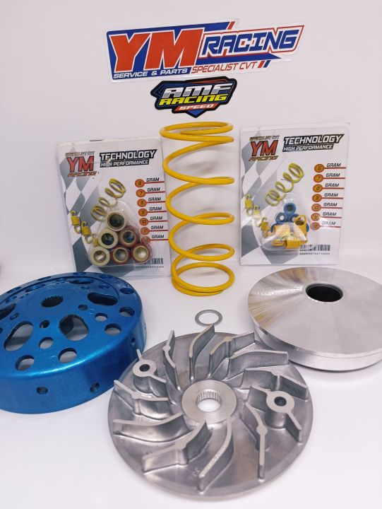 PAKET FULL UPGRADE CVT 1500 RPM ALL MATIC | Beat/Vario/Mio/Scoopy/Spacy ...