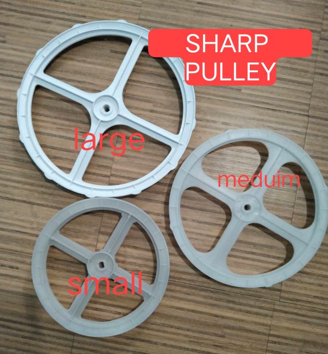 SHARP PULLEY SMALL,MEDUIM,LARGE WASHING MACHINE PARTS | Lazada PH
