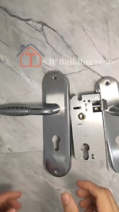 Kunci Pintu / Handle Hendel Handel Pintu Set Komplit Ukuran Tanggung ...