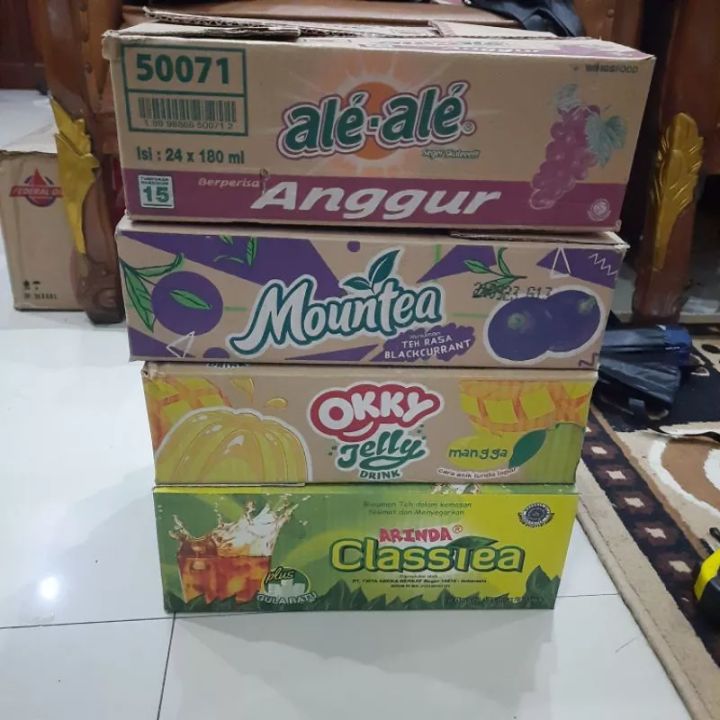 kardus packing bekas minuman 95% | Lazada Indonesia