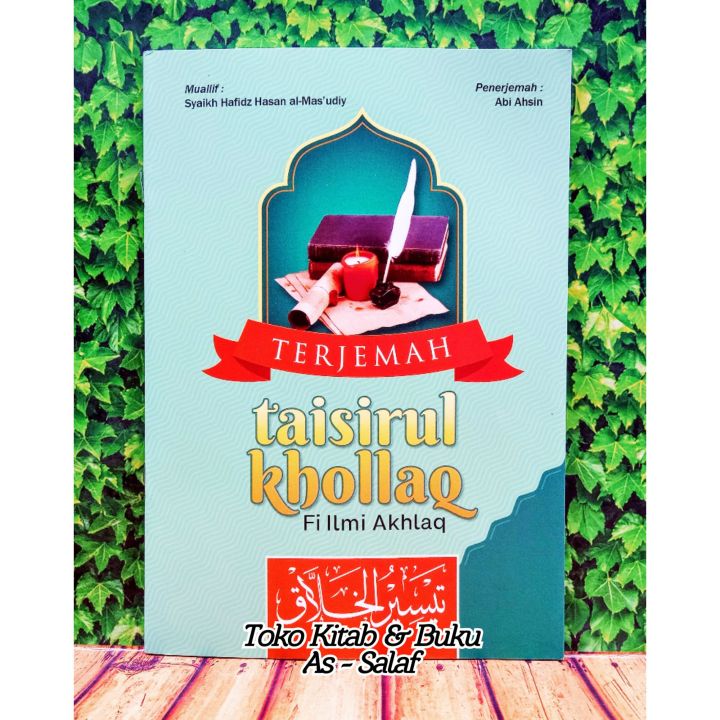 Kitab Taisirul Khollaq 3 Bahasa, Arab, Jawa Makna Pesantren, Indonesia - Pustaka Zamzam | Lazada ...