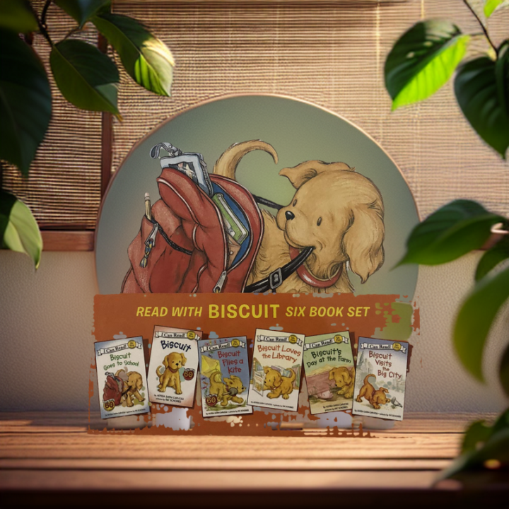 I Can Read Biscuit Goes to School 6 book set | Lazada PH