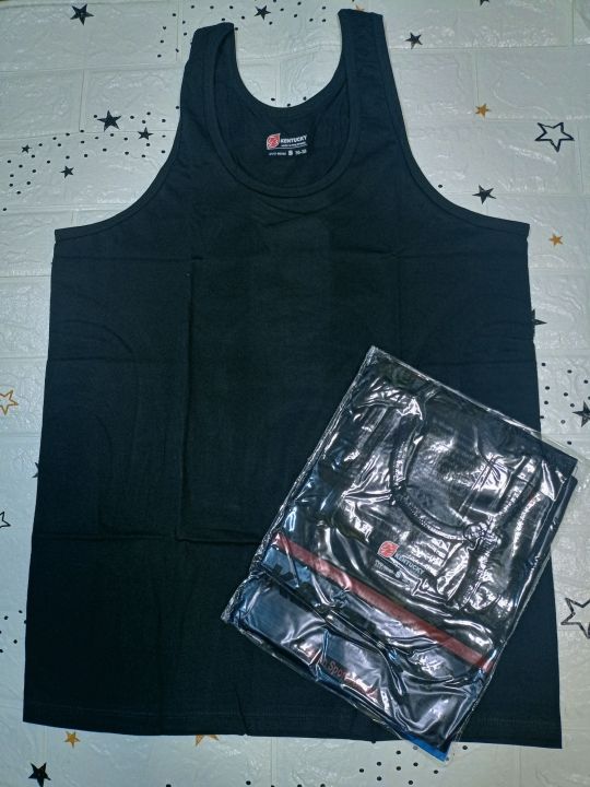 Kentucky sando cotton(1piece)black for men adult size: XS -S- M- L- XL ...