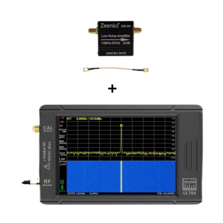 New Original TinySA ULTRA Handheld Tiny Spectrum Analyzer TinySA 3.95 ...