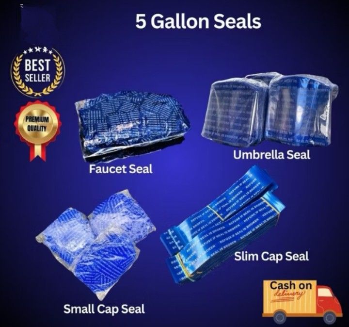 Cap seals Blue Mas Makapal fo 5 gal water container ClassAAA | Lazada PH