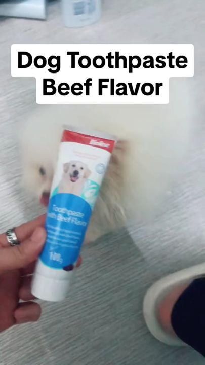 100g Bioline Toothpaste Only Dogs Fresh Breath Mint Chicken Orange and ...