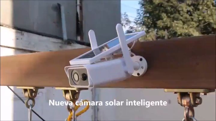 Solar Camera Outdoor Wireless PoweredTwo-Way Audio Night CCTV Camera ...