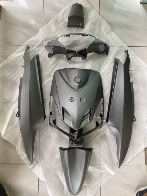 6 pcs. Body Kit Mio Sporty, Matt Gray Yamaha Genuine Parts(YGP) | Lazada PH