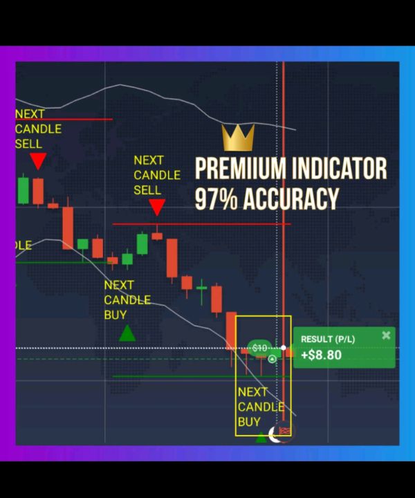 PREMIUM INDICATOR SCRIPT INDICATOR 97% Accuracy! Time Frame 1min All Pairs & OTC For Pc Only ...
