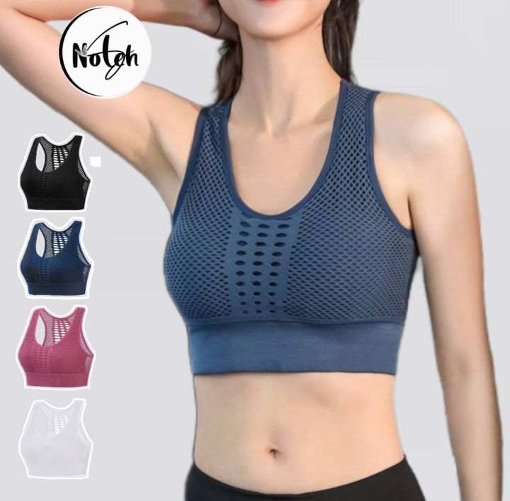 Local Seller - Ladies Sports Bra with Back net design for workout ...