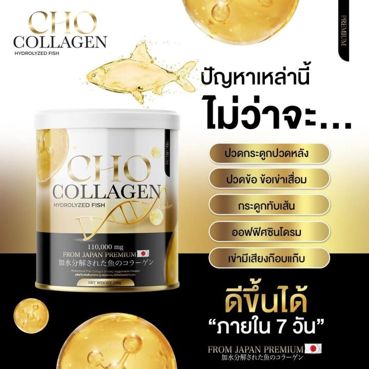 #ของแท้ CHO Collagen🐟🐟 โซคอลลาเจน (รับ 1กระป๋อง) | Lazada.co.th