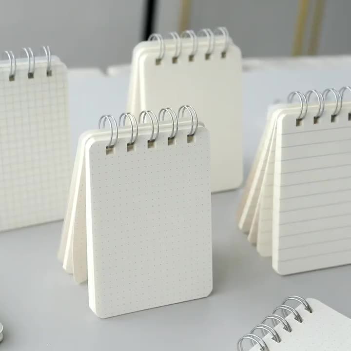 Buku Bulatan Garis Atas Moriki Buku Nota Comel Kreatif Saku Grid Mudah ...