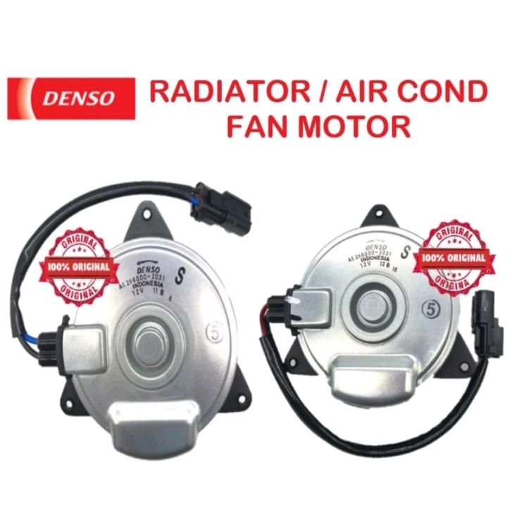 HONDA ACCORD T2A 268000-2021 26800-2031 RADIATOR / AIR COND FAN MOTOR ...