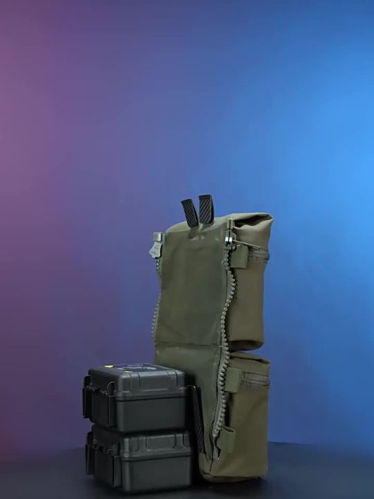 2025 Ghost Action FCPC Double Zipper Backpack ferro Pharaoh Style Multi ...