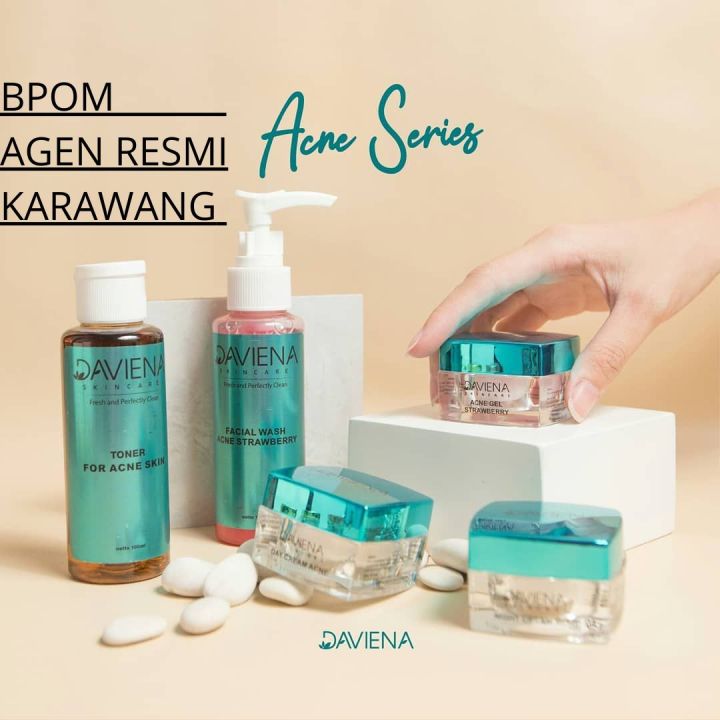 Daviena Skincare acne series | Lazada Indonesia