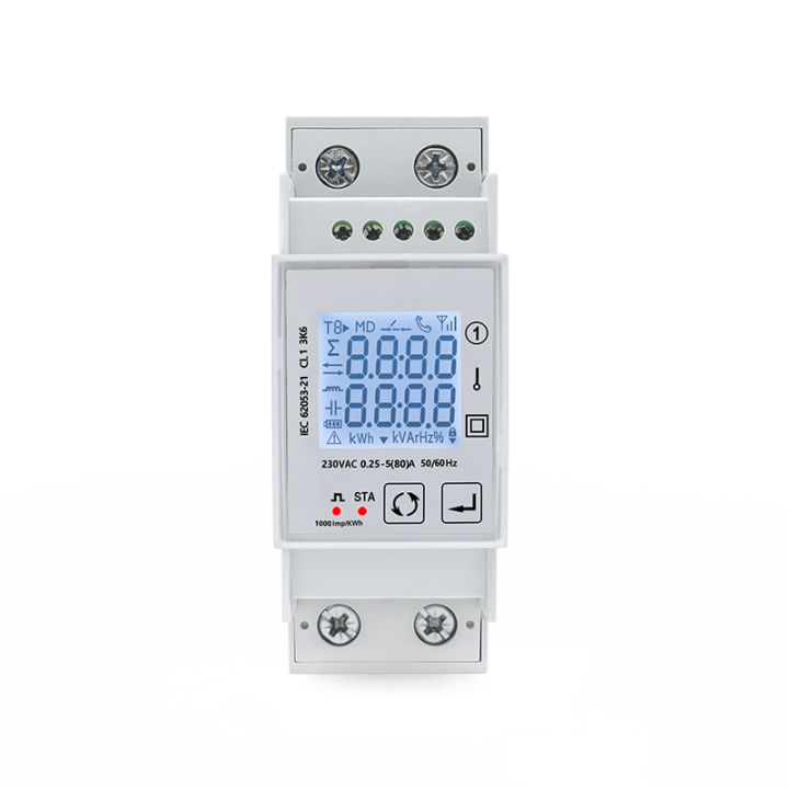 TAC2161P Prepaid Single Phase Multi-function Zigbee Meter Din Rail ...