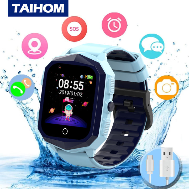 TAIHOM Smart Watch for Kids Support SIM Card 1.44 Inch Waterproof ...