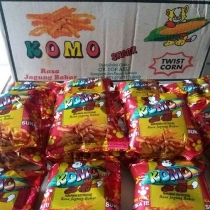 Snack Komo Berhadiah Uang Bila Beruntung / Jajanan Komo Murah / Snack ...