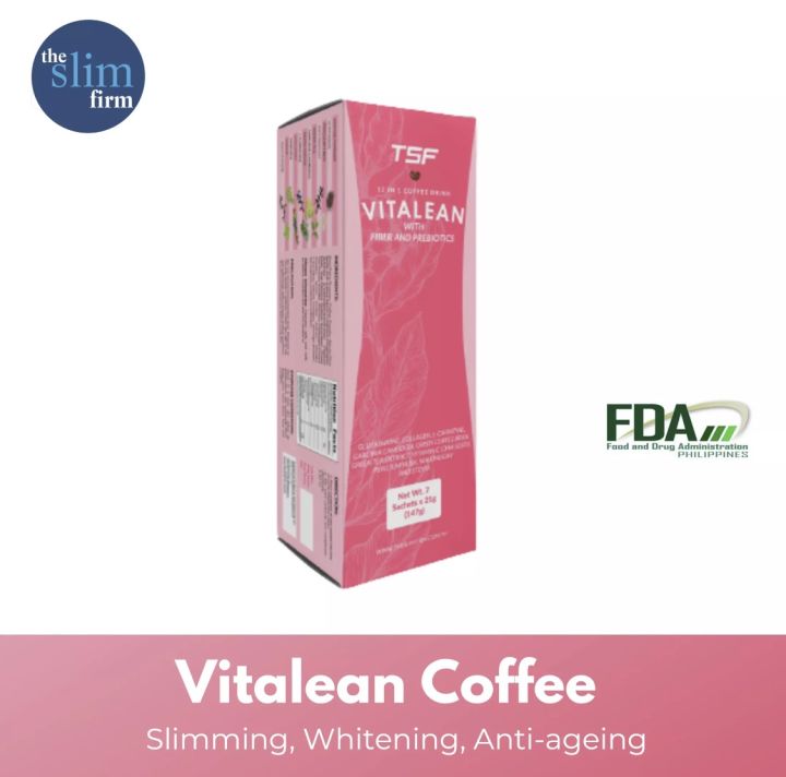 THE SLIM FIRM VITALEAN COFFEE ( 1 box / 7 sachets) | Lazada PH