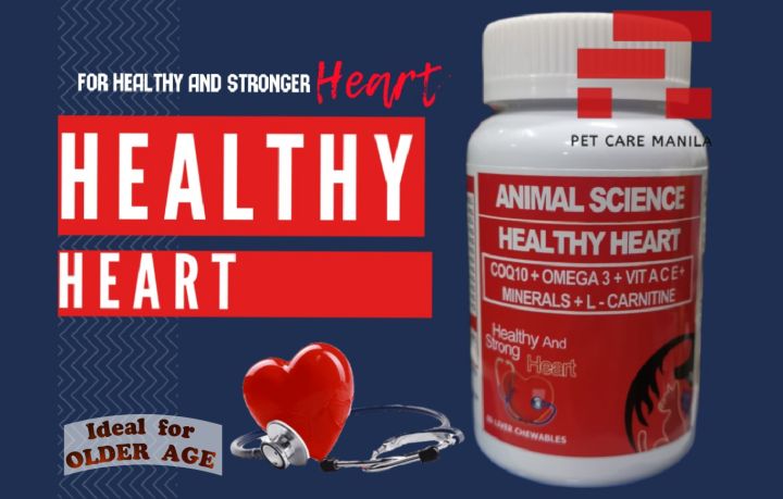 Animal Science HEALTHY HEART (60 Chewable Tablets) | Lazada PH