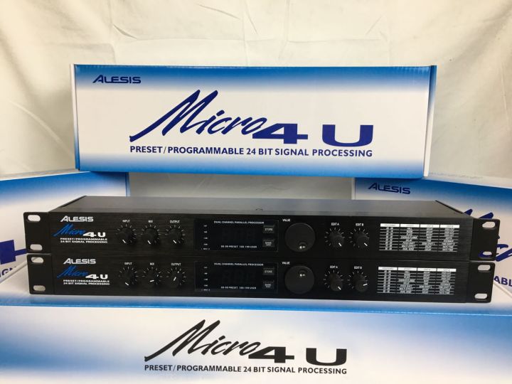EFFECT VOCAL ALESIS MICROVERB 4 EFEK DIGITAL MADE IN USA MICROVERB4 ...