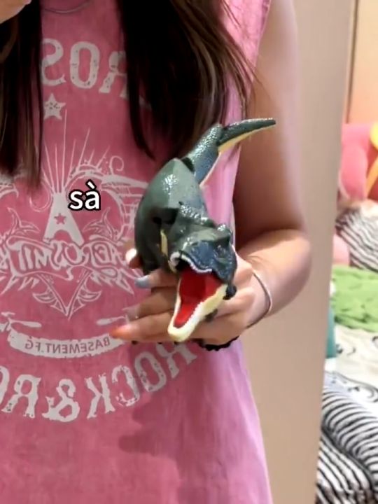 Samy Dinosaur Toy Tyrannosaurus Rex Model Head and Tail Moving Dinosaur ...