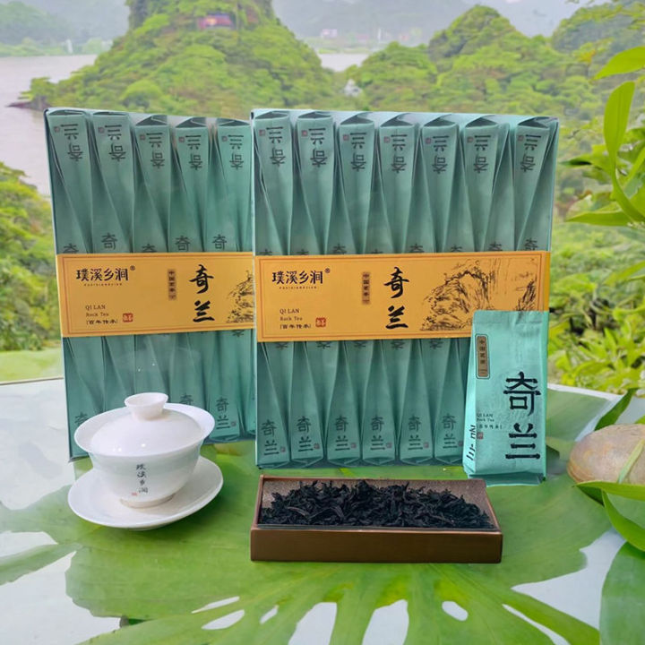 Wuyi Rock Tea Qilan Rock Tea武夷花香奇兰高山正宗岩茶乌龙茶特级新茶 | Lazada