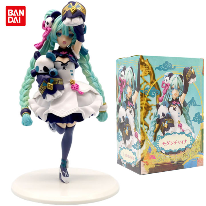 18cm Anime Hatsune Miku X Cinnamoroll Figure panda series Cute Statue ...