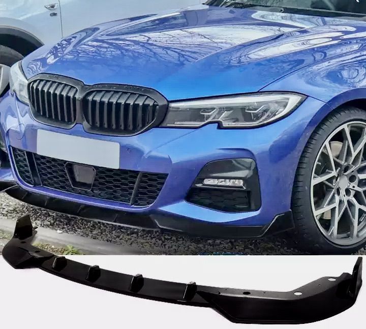 BMW G20 3 Series M sport performance front lip diffuser splitter skirt ...