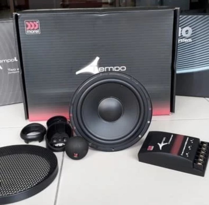 Speaker Morel 2 way temo 6 split 2 way system 6 inch | Lazada Indonesia