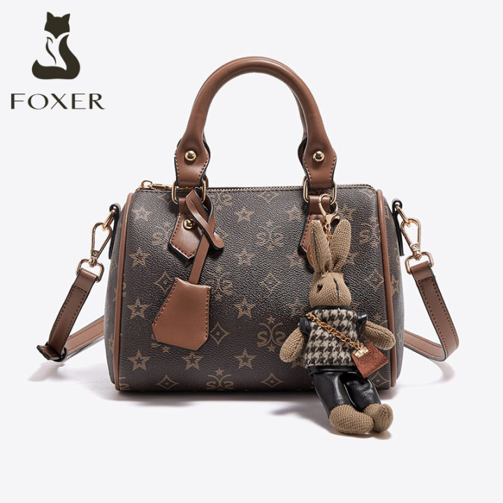 FOXER Ladies Messenger Pillow Bag Women Fashion Shoulder Crossbody Bag ...