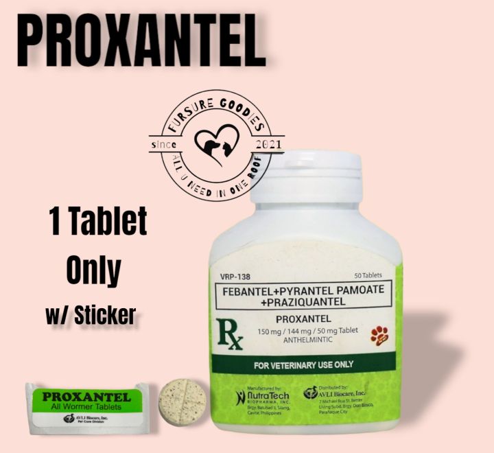 PROXANTEL Sold Per Tablet ( 1 Tablet only )with sticker | Lazada PH
