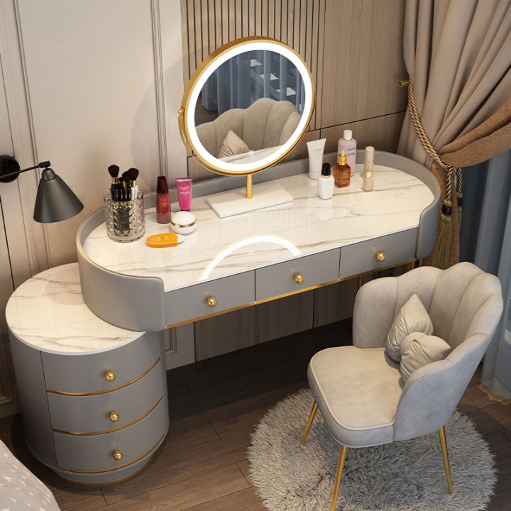 Luxury Accessible Bedroom Makeup Table Cabinet 2022 New Lightweight ...