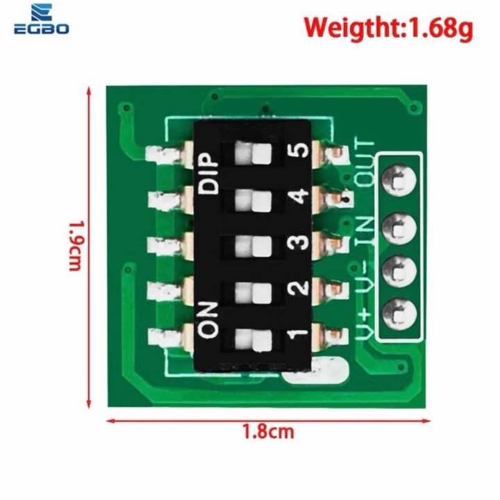 Module Timer แบบ trick แล้วทำงาน ปรับเวลาด้วย dip switch | Lazada.co.th