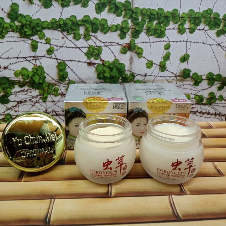PAKET CREAM YU CHUN MEI CORDYCEPS DAY & NIGHT CREAM 30 GR | Lazada ...