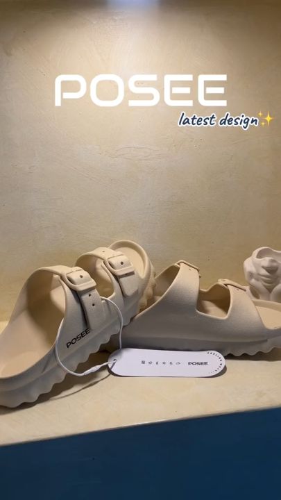 【Livestream】POSEE Coral Women’s Sandals birkenstock-Inspired design ...