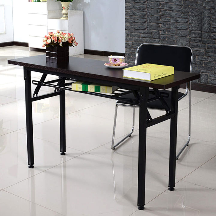 Folding Table Computer Desktop Home Conference Training Desk Simple ...