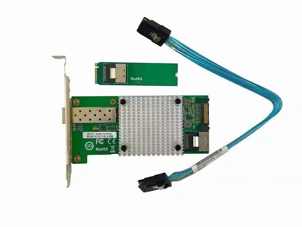 Ethernet 82599-SFP+ M2 m.2 to 10G 10G 10G Ethernet card 10G to desktop ...