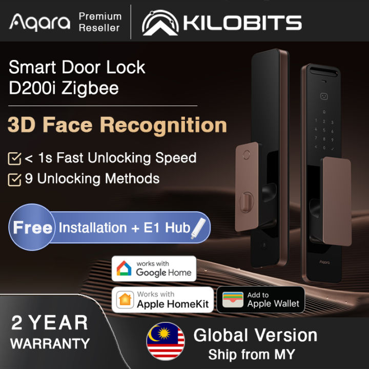 Aqara D200i Smart Door Lock Zigbee 3.0 Face Recognition Bluetooth ...