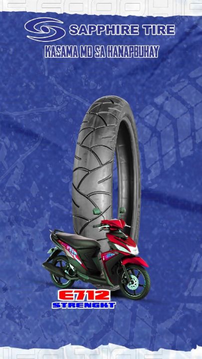 SAPPHIRE TIRE E712 SPEED ON-ROAD HIGH SPEED, SINGLE TIRE SIZED "14,17 ...