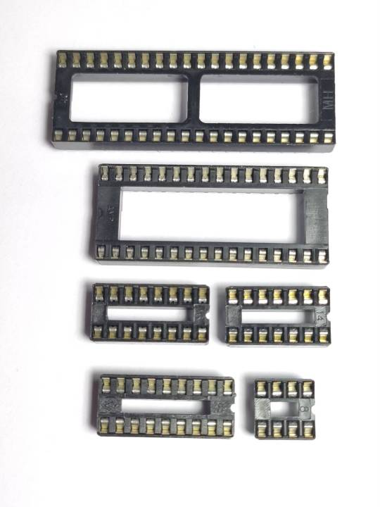 Socket IC ซ็อกเก็ตไอซี DIP8 DIP14 DIP16 DIP18 DIP20 DIP22 DIP24 DIP28 ...