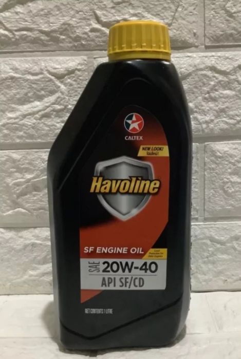 HAVOLINE SF 20w-40 ENGINE OIL CALTEX | Lazada PH