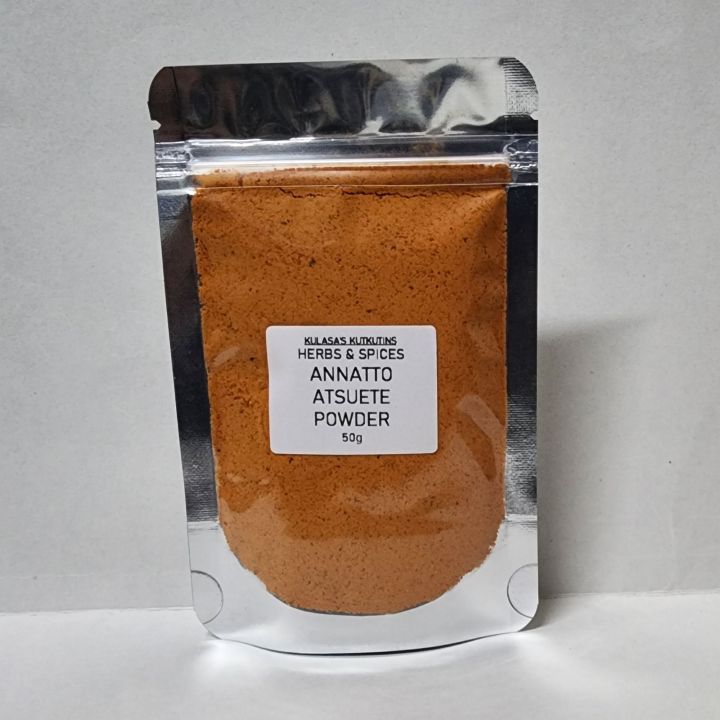 Annatto Atsuete Powder Spices 50g 100g | Lazada PH