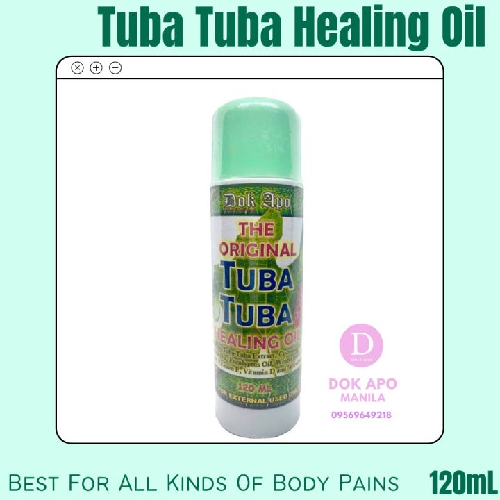 [DOK APO] Tuba Tuba Healing Oil 120mL Herbal Liniment Best For All ...